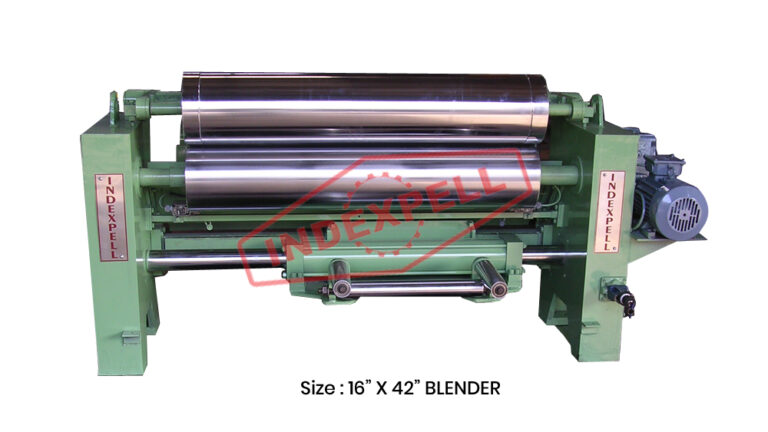 Rubber Mixing Mill With Stock Blender | Home